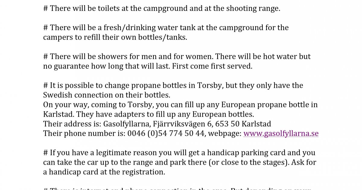 Important Information | CAS Scoring