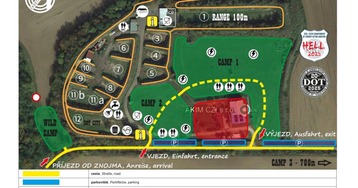 Shooting Range Map | CAS Scoring