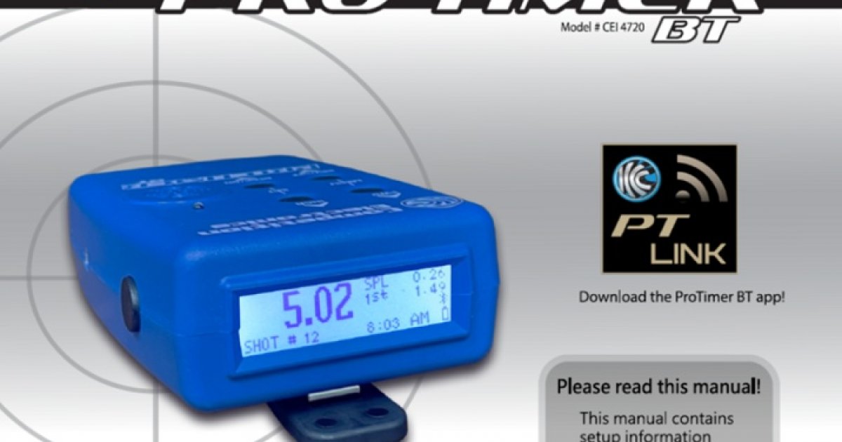 CE Pro Timer BT | CAS Scoring