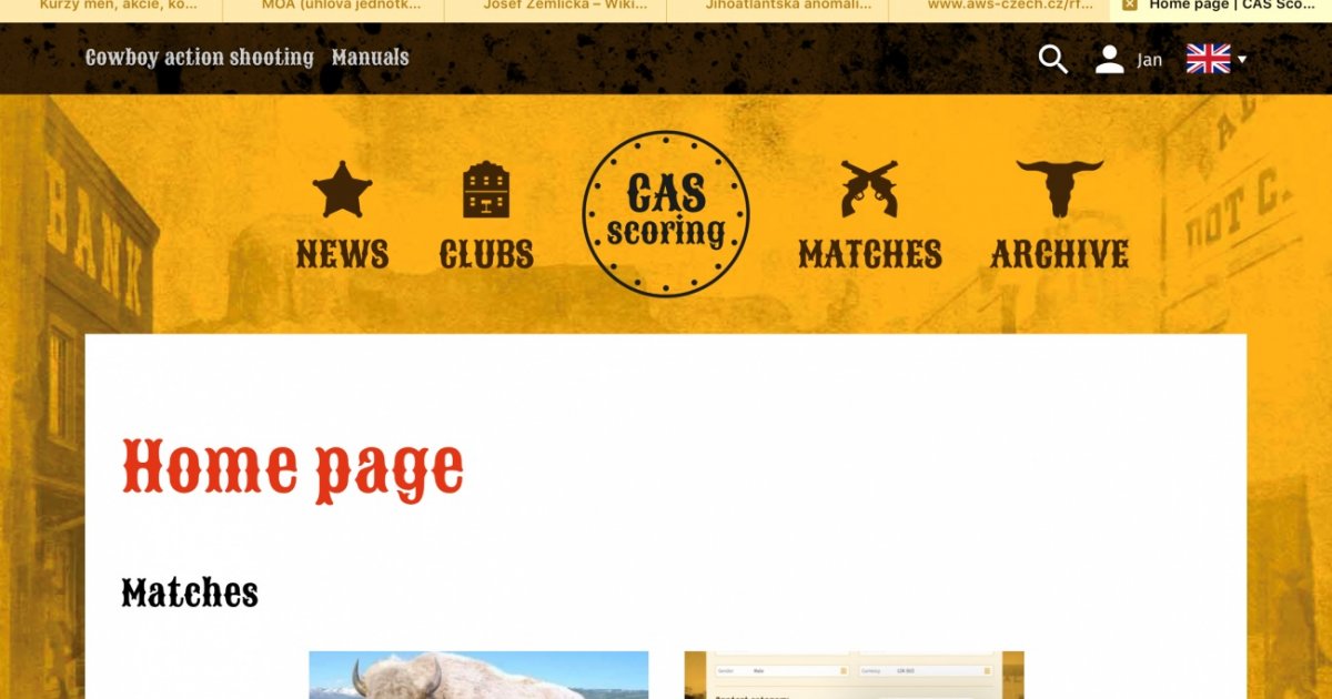 Web Manuals | CAS Scoring